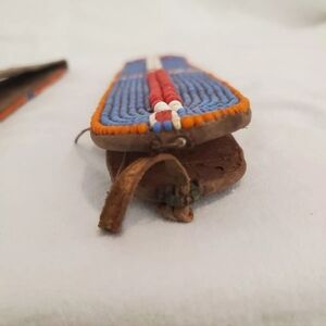 Jewelry | African Maasai Beaded Ear Flaps Handmade Hand Beaded Leather ...